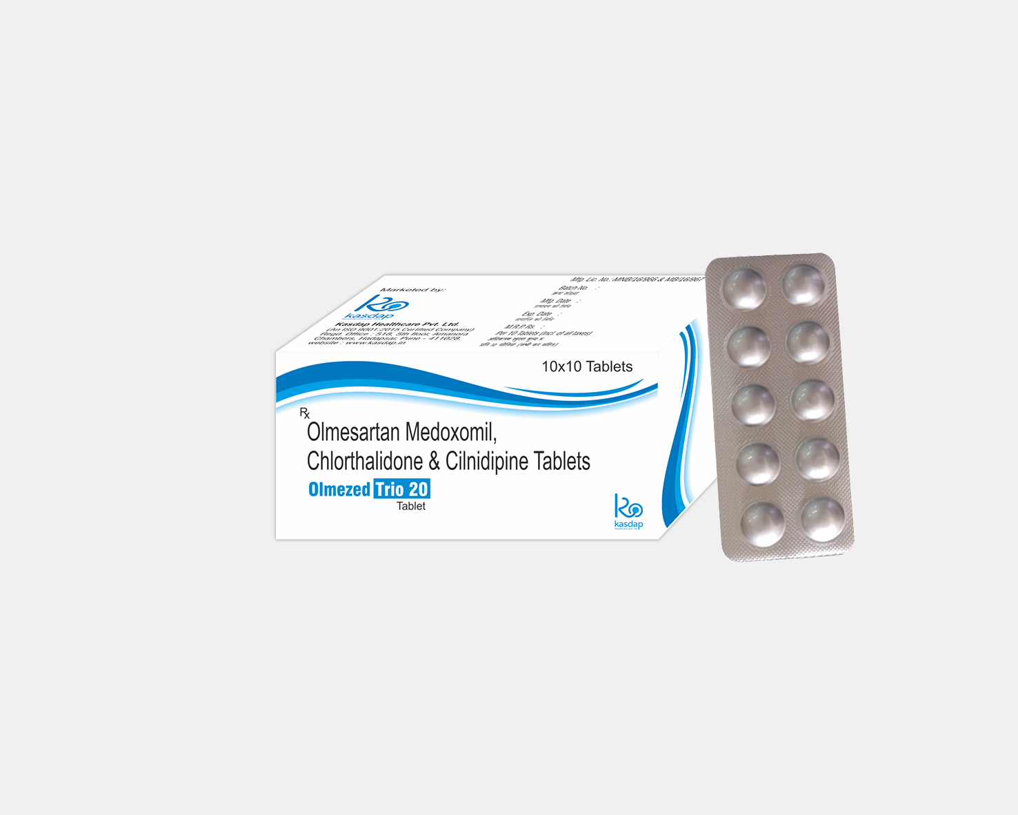OLMEZED TRIO 20 - Kasdap HealthCare